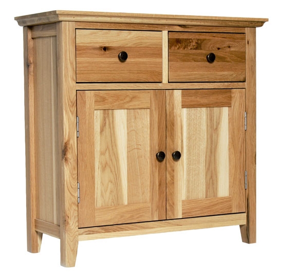 Hereford Rustic Oak Small Sideboard | Voova